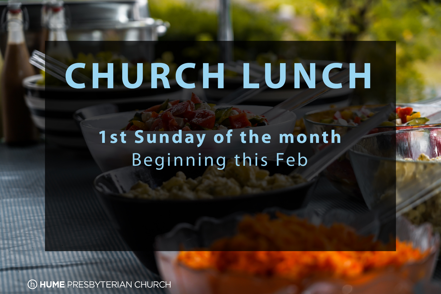 Church Lunch – Hume Presbyterian Church
